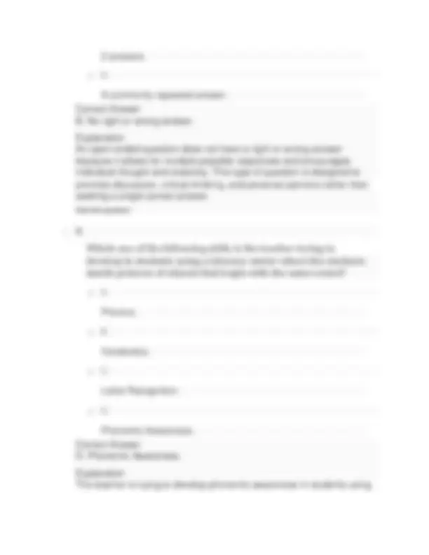 Early Childhood Education: Practice Test Questions and Answers | Exams ...