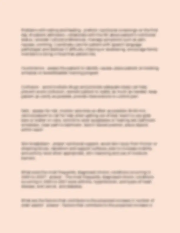 Geriatric Nursing: Key Concepts and Exam Questions for Older Adult Care ...