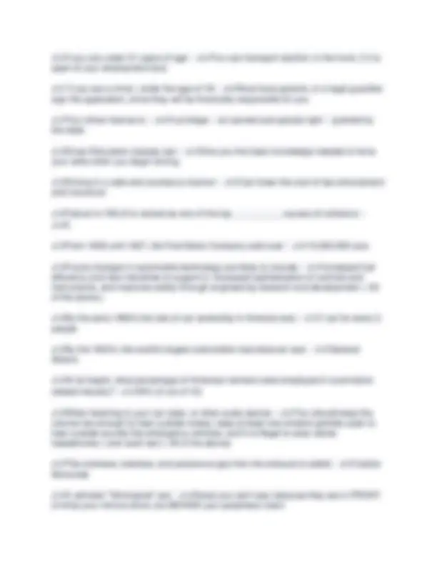AAA DRIVER'S ED CORE EXAMS SHEET QUESTIONS AND ANSWERS GUARANTEE A+ ...