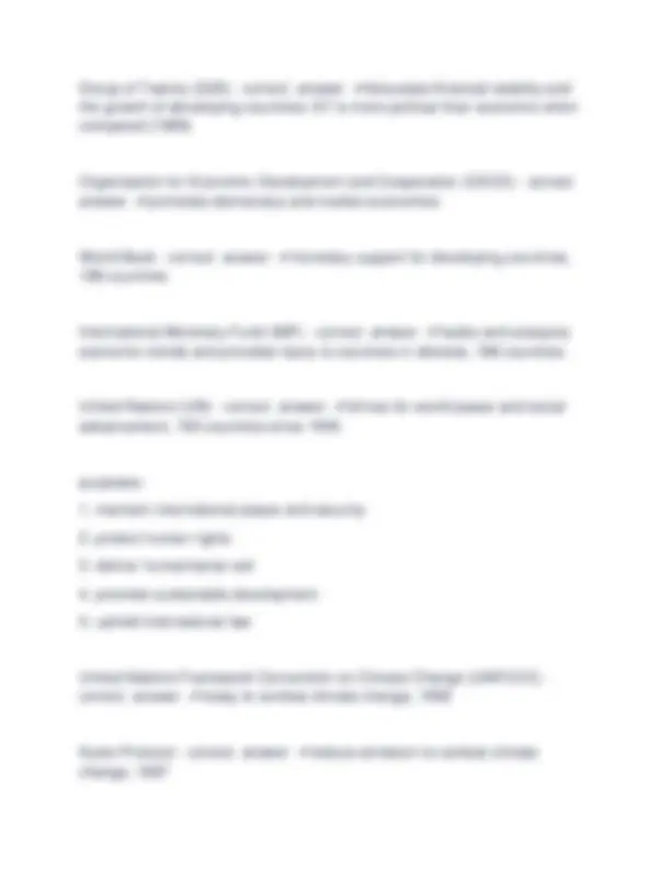 International Trade Agreements and Organizations: Key Concepts and ...