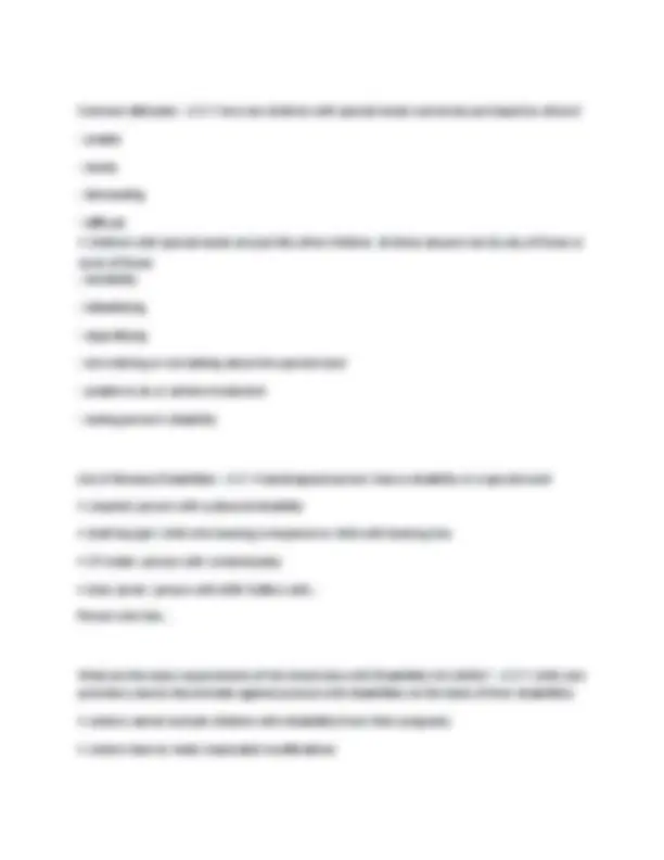 Special Needs Appropriate Practices Exam Prep 2025-2026: Certified Solutions | Exams Nursing ...