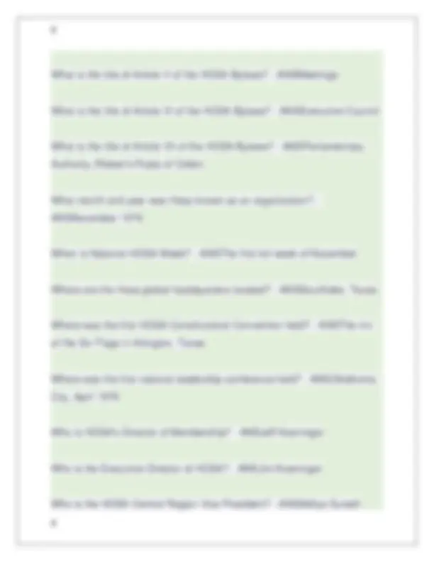 HOSA Bowl Prep 2025: Questions and Answers for Success | Exams History ...