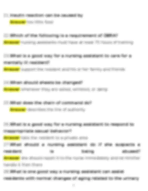 CNA Practice Exam Latest 2025 Actual Questions and Verified Answers ...