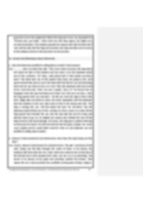 Notes for 2nd puc English students | Study notes English | Docsity