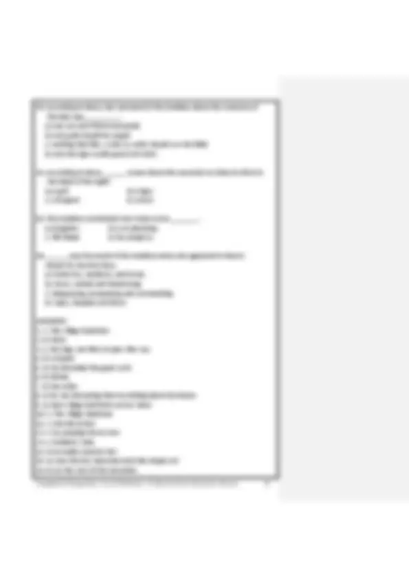 Notes for 2nd puc English students | Study notes English | Docsity
