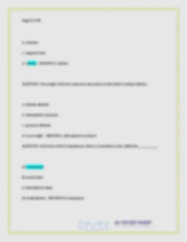 NIFE Weather Chapters 1-4: Exam Q&A for Aviation Meteorology | Exams ...