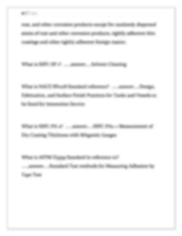 NACE CIP Level 2 Exam Study Guide 2025/2026: Practice Questions, Expert ...