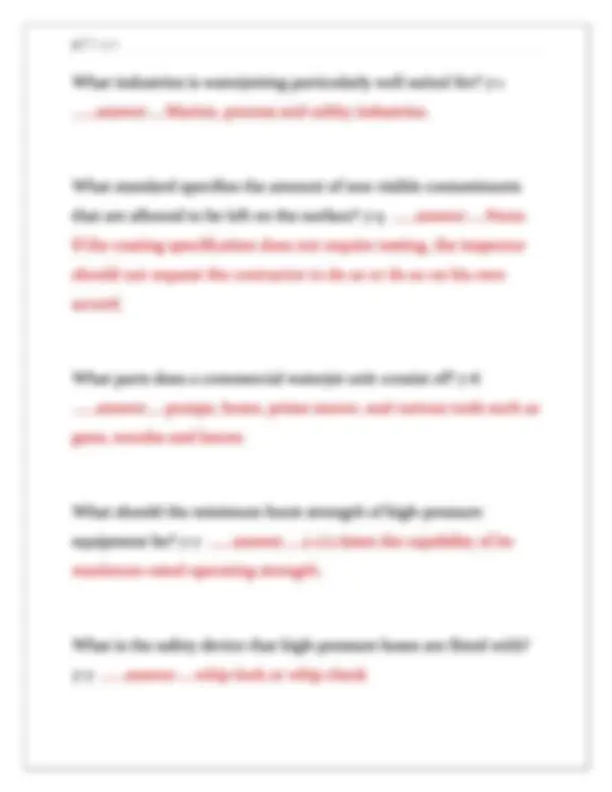 NACE CIP Level 2 Exam Study Guide 2025/2026: Practice Questions, Expert ...