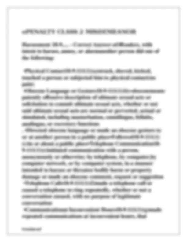 Colorado Criminal Statutes: Key Offenses and Penalties | Exams Advanced ...