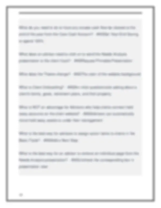 eMONEY QUIZZES AND FINAL QUESTIONS & CORRECT ANSWERS .UPDATED VERSION ...