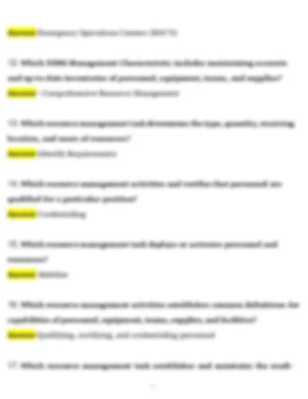 NIMS IS-700 Exam (Latest 2025 / 2026 Update) Questions & Correct ...