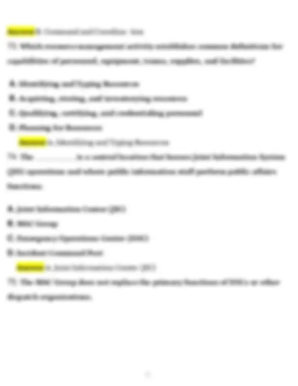 NIMS IS-700.b Final Exam (Latest 2025 / 2026 Update) Questions ...