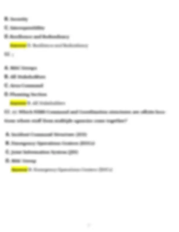 NIMS IS-700.b Final Exam (Latest 2025 / 2026 Update) Questions ...