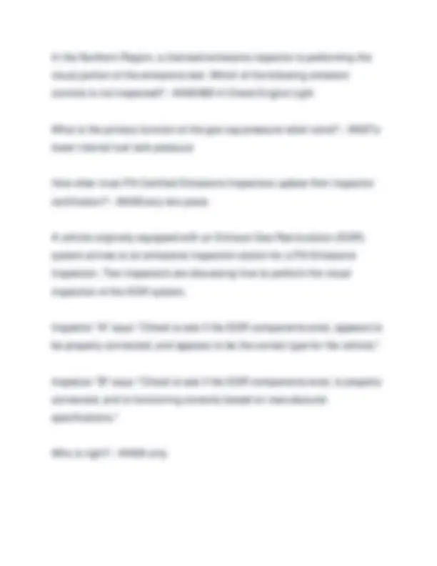 PA EMISSIONS TEST LATEST EDITION 2025-2026. QUESTIONS & CORRECT ANSWERS ...