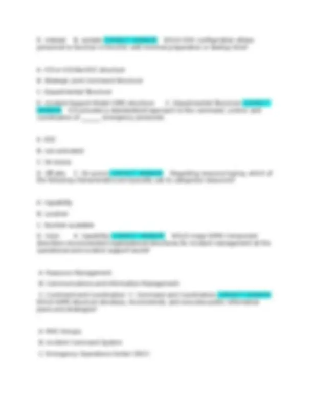 FEMA IS-700.b NIMS Final Exam 2025 | 100% Correct Answers | Certified ...