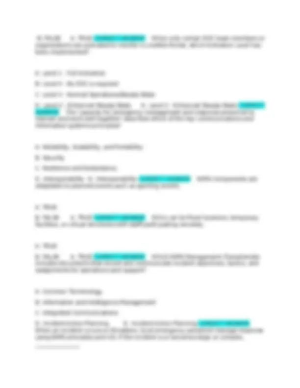 FEMA IS-700.b NIMS Final Exam 2025 | 100% Correct Answers | Certified ...