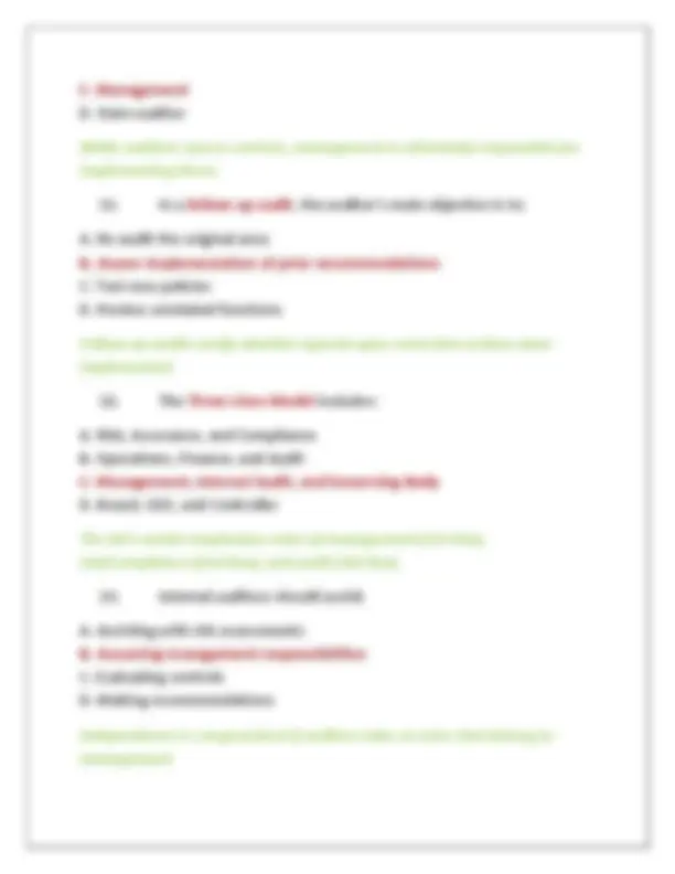 Texas Certified Internal Auditor Practice Exam: Government Track Q&A ...