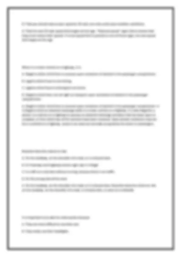 Washington State DOL Practice Test 100 QUESTIONS AND CORRECT ANSWERS ...
