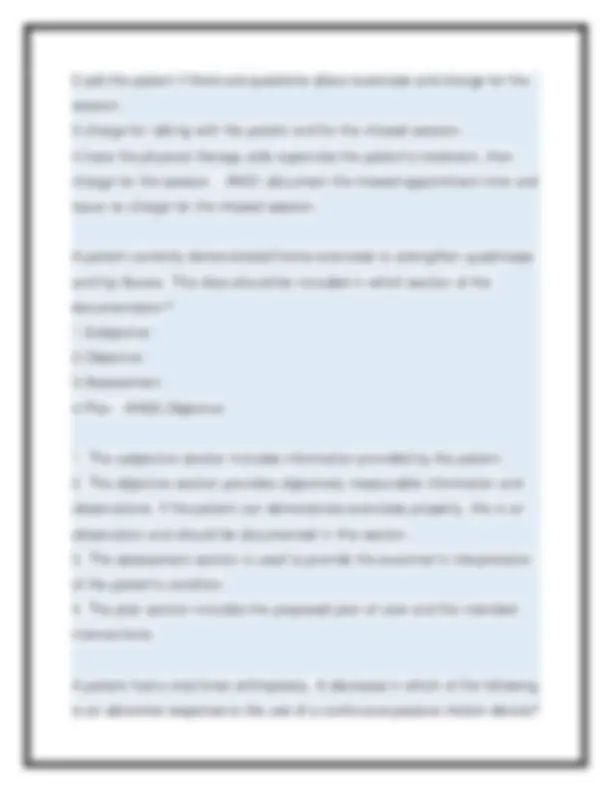 NPTE FSBPT Test Bank Practice Exam Questions & Answers 2025-2026 ...