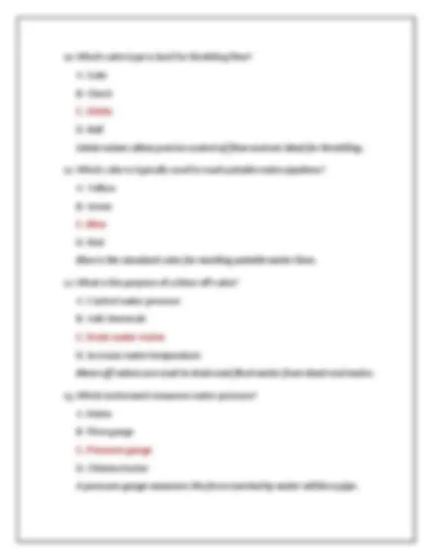 California Water Distribution Operator Certification Exam Test ...