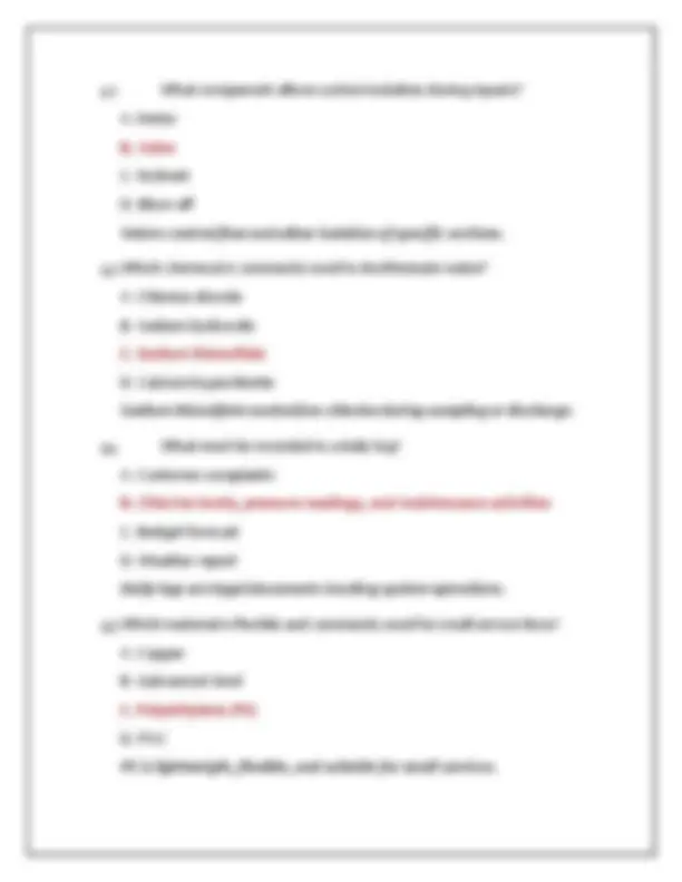 California Water Distribution Operator Certification Exam Test ...
