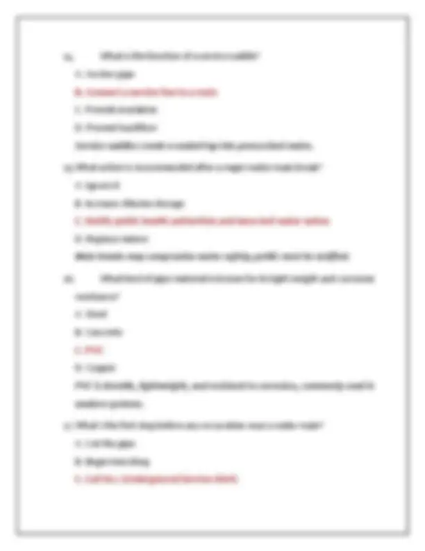 California Water Distribution Operator Certification Exam Test ...