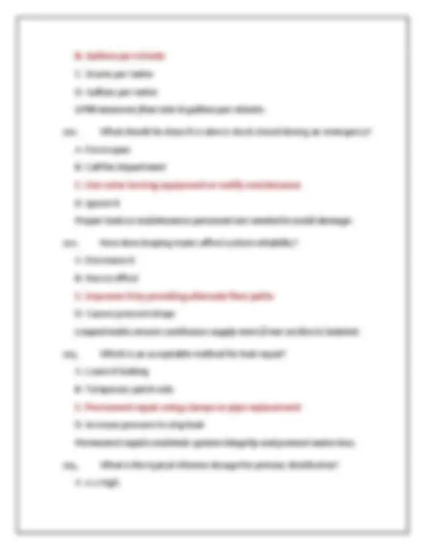California Water Distribution Operator Certification Exam Test ...