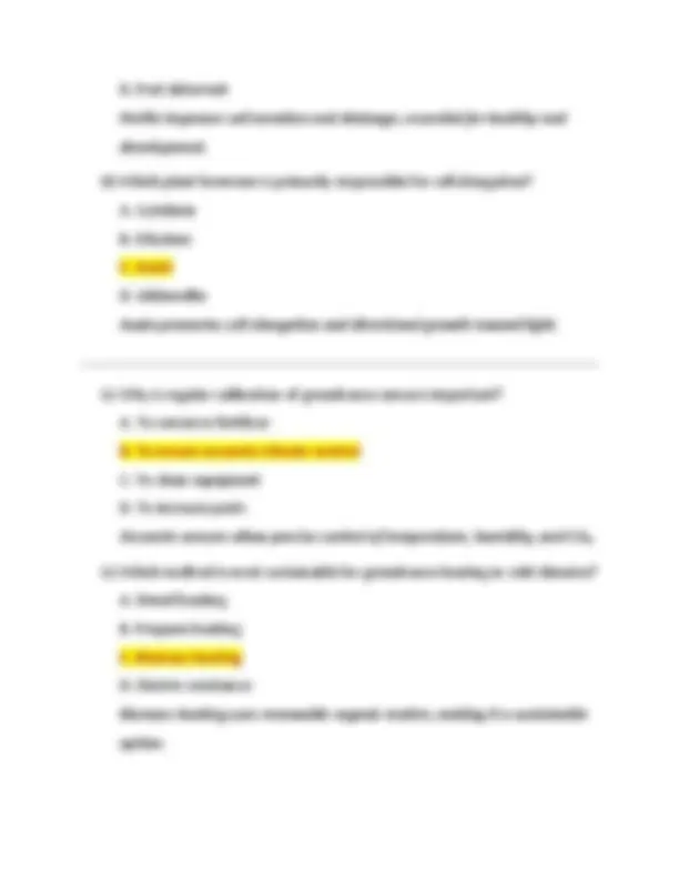 California Greenhouse Technician Certification Exam Test Questions And ...