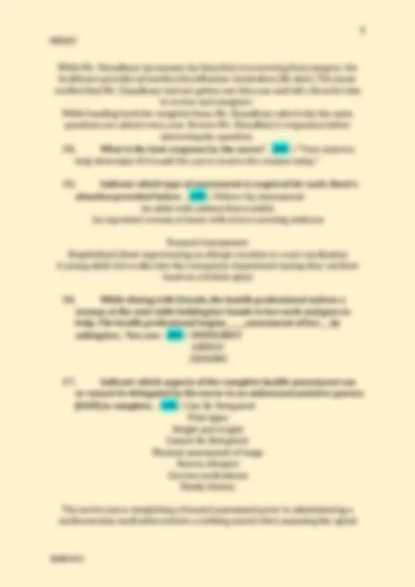 NR302 WK 3 EDAPT EXAM QUESTIONS WITH CORRECT VERIFIED SOLUTIONS 100% ...