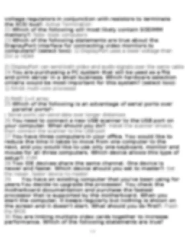 TestOut PC Pro A+ Certification practice questions verified answers ...