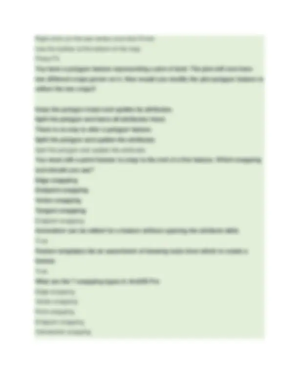 ESRI ARCGIS PRO ASSOCIATE CERTIFICATION 2101 - EDITING BASICS IN ARCGIS ...