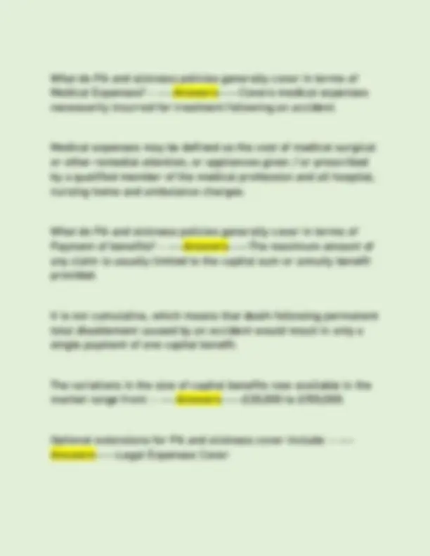 CII - IF2 EXAM 2025 QUESTIONS AND ANSWERS 100% PAS S | Exams Insurance ...