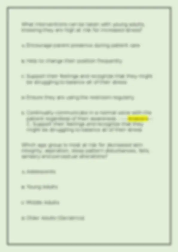 THIS YEAR’S UPDATED COPE HEALTH SCHOLAR WRITTEN EXAM QUESTIONS COMPLETE ...