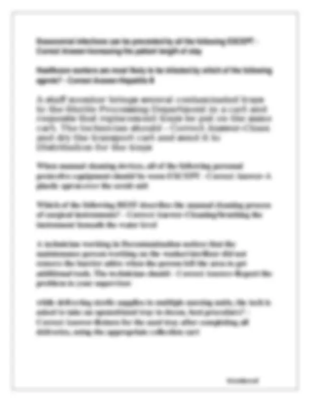 CBSPD Tech Certification Exam Study Guide With 100% Complete Solution ...