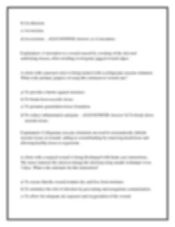 Nursing 155 Complex Next Gen NCLEX Practice Questions Exam 2025/2026 ...