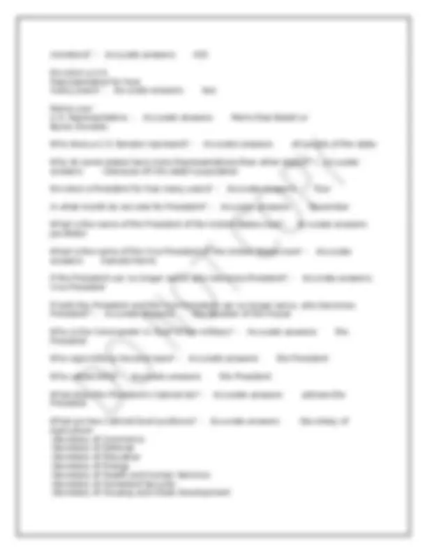 FLORIDA CIVIC LITERACY EXAM FCLE STUDY GUIDE | 153 QUESTIONS WITH 100% ...