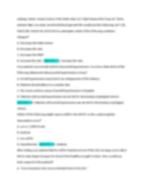 AACN PCCN Exam Practice Questions 2025: Critical Care Nursing | Exams ...