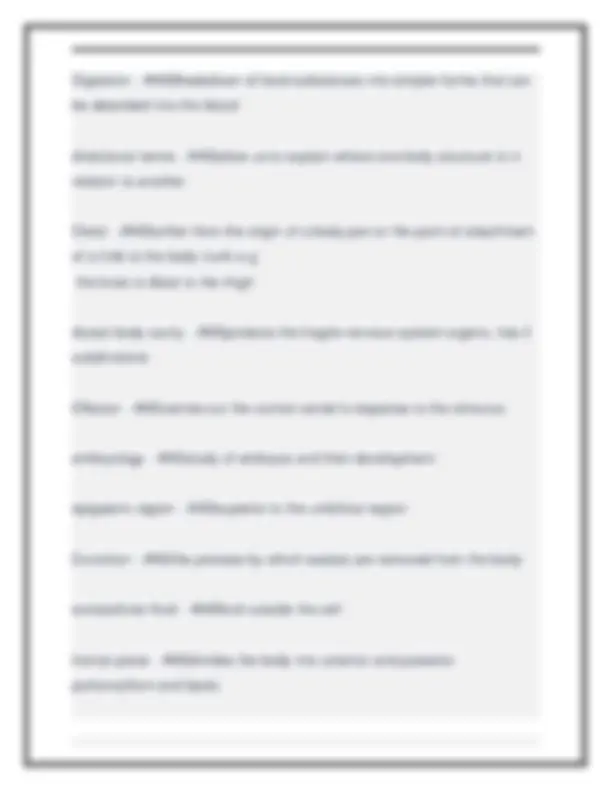 Human Anatomy & Physiology (11th Edition) Chapter 1 Questions & Correct ...