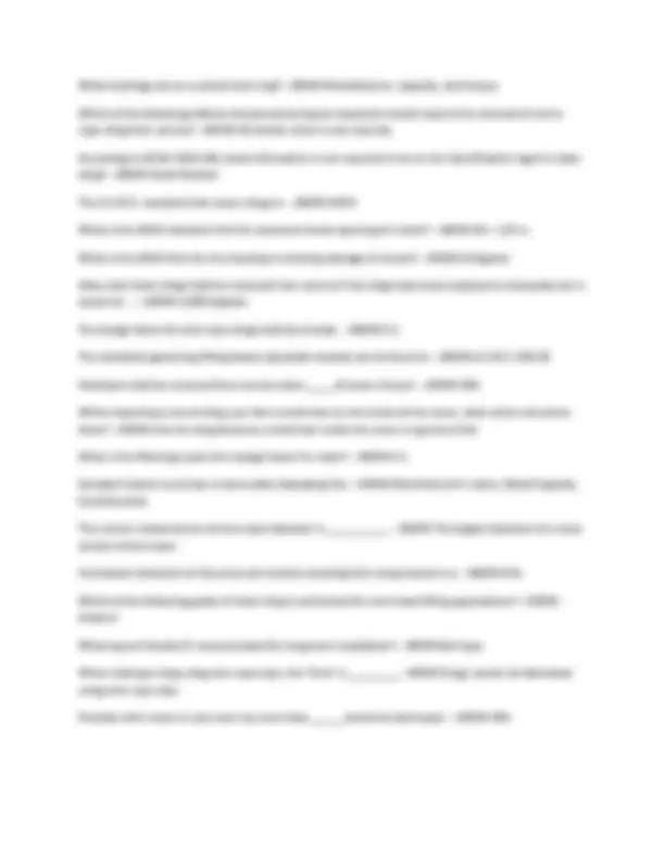 ADVANCED RIGGING FINAL EXAMINATION QUESTIONS WITH CORRECT ANSWERS ...