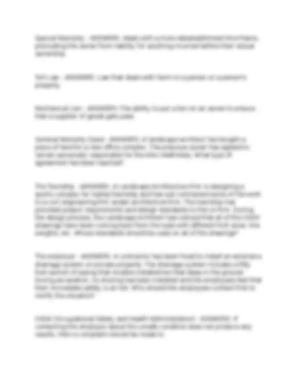 LARE Exam Q&A: Landscape Architecture Practice Questions | Exams ...