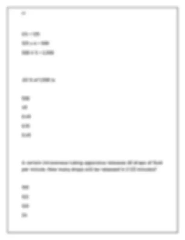 NLN PAX/NEX MATH EXAM 2025 ACTUAL EXAM QUESTIONS AND CORRECT DETAILED ...