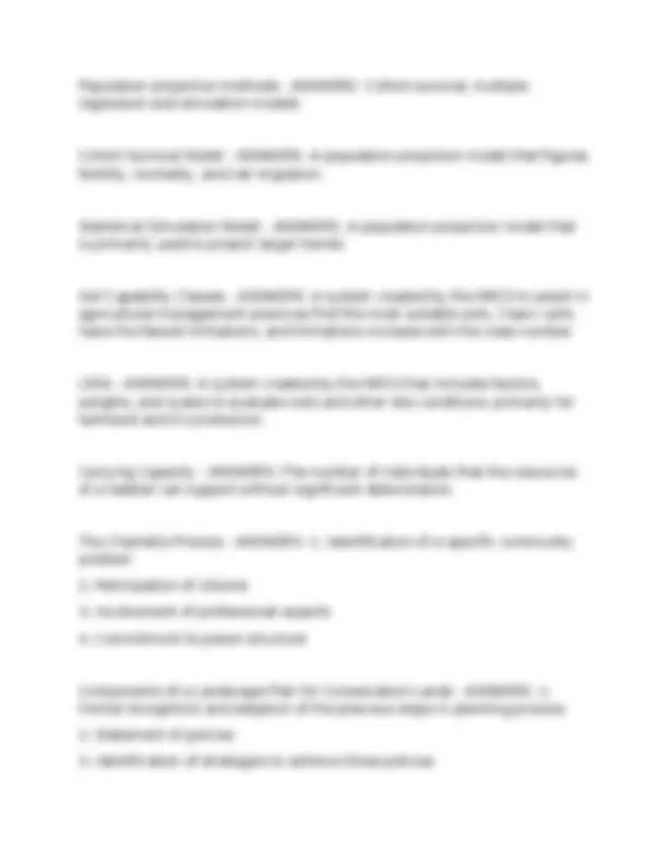 LARE Section 2 Exam: Questions and Answers for Landscape Architecture ...