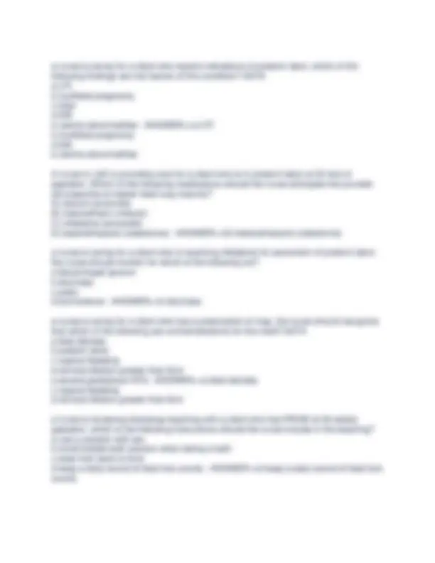 Maternal-Newborn Nursing Exam Questions: Prenatal Care and ...
