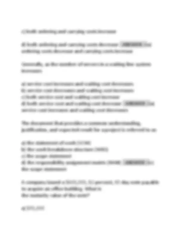 ETS MAJOR FIELD TEST (PRACTICE TEST): BACHELOR'S DEGREE IN BUSINESS ...