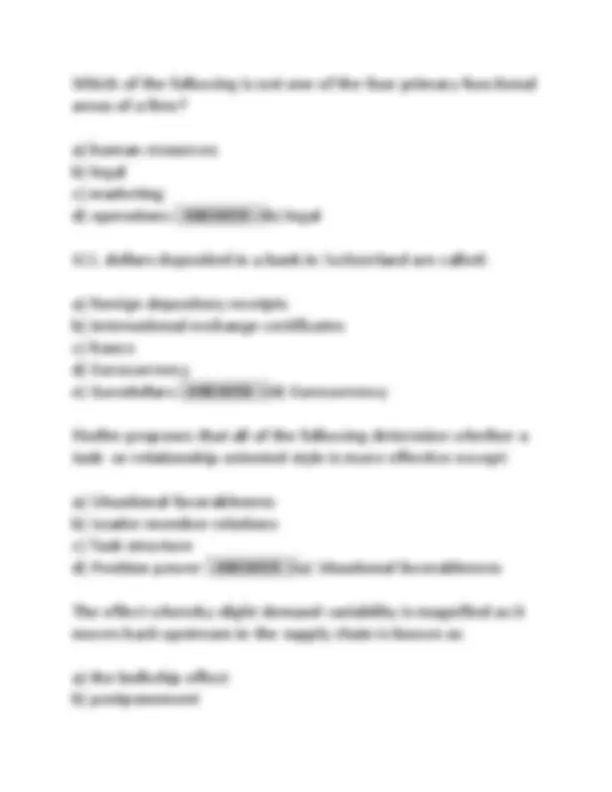 ETS MAJOR FIELD TEST (PRACTICE TEST): BACHELOR'S DEGREE IN BUSINESS ...