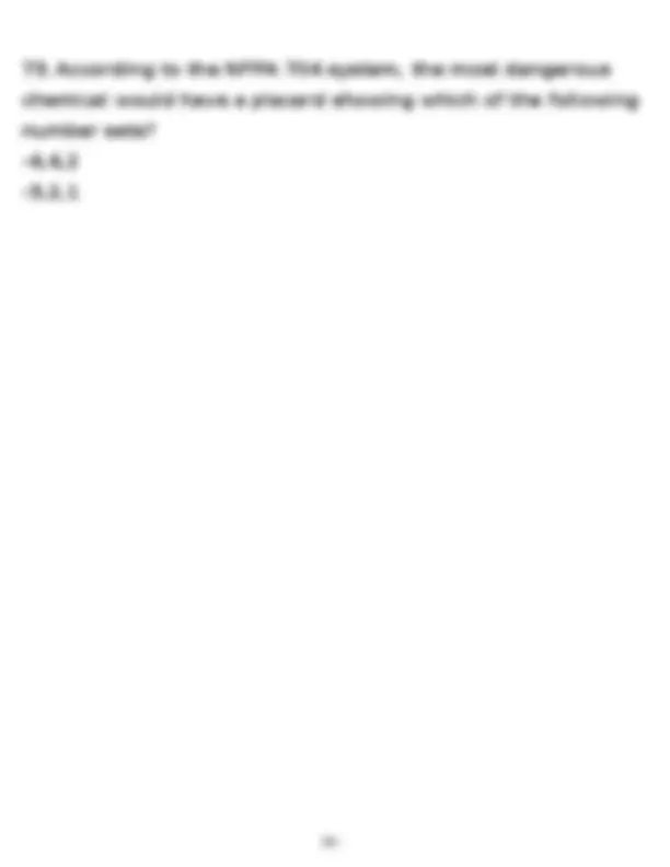 HAZMAT Operations 2025 Exam Test Prep Questions and Answers – Verified ...