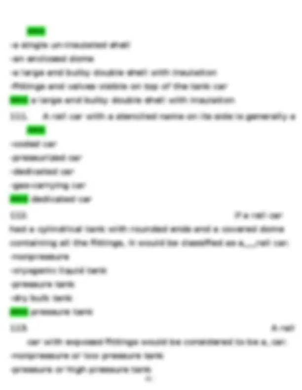 HAZMAT Operations 2025 Exam Test Prep Questions and Answers – Verified ...