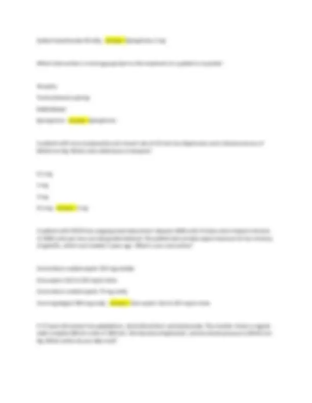 ACLS Pre-Course SelfAssessment QUESTIONS WITH 100% ANSWERS 2025 | Exams ...