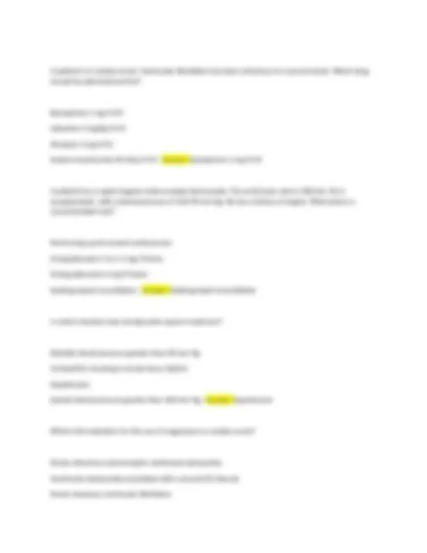 ACLS Pre-Course SelfAssessment QUESTIONS WITH 100% ANSWERS 2025 | Exams ...