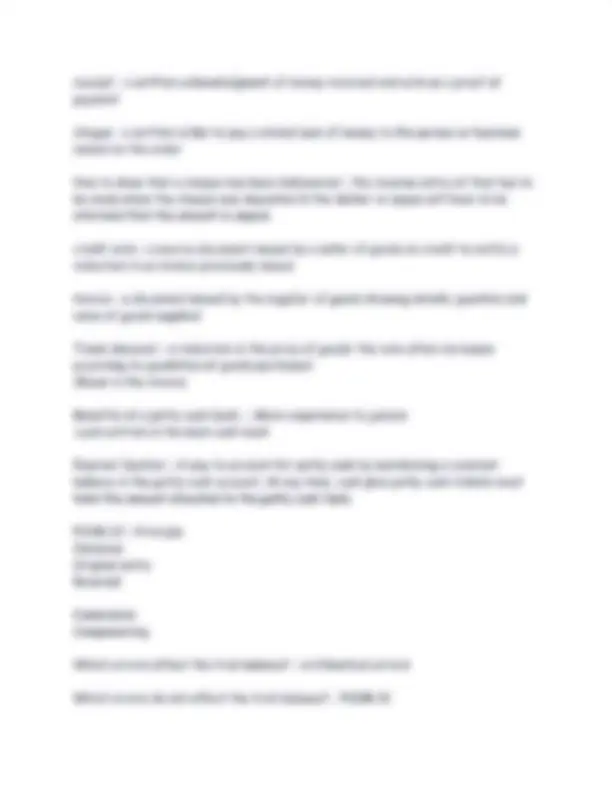 IGCSE Accounting: Key Concepts and Exercises, Exams of Advanced ...